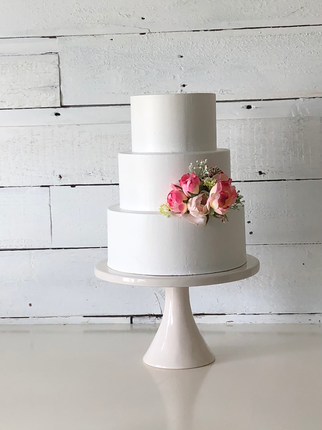 3 Tier Wedding Cake. 6 8 10 Fake Wedding Cakes. Faux Cakes. Washable ...