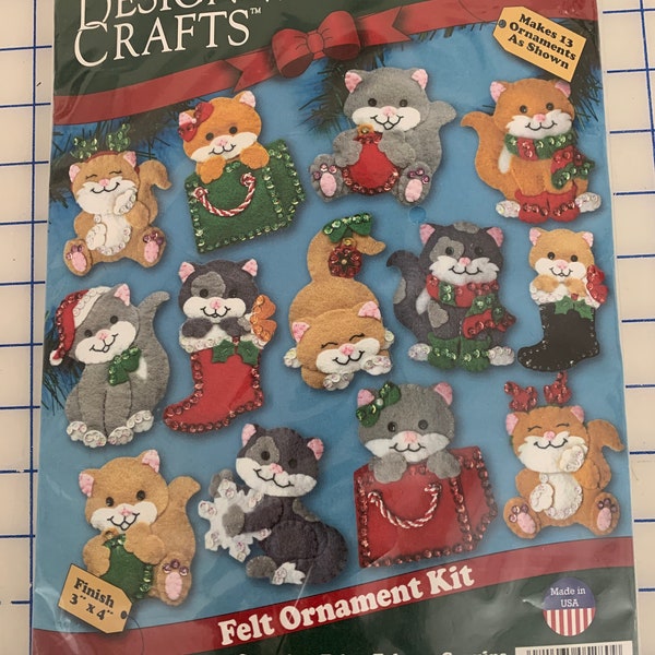 Felt Ornament Kit - Etsy