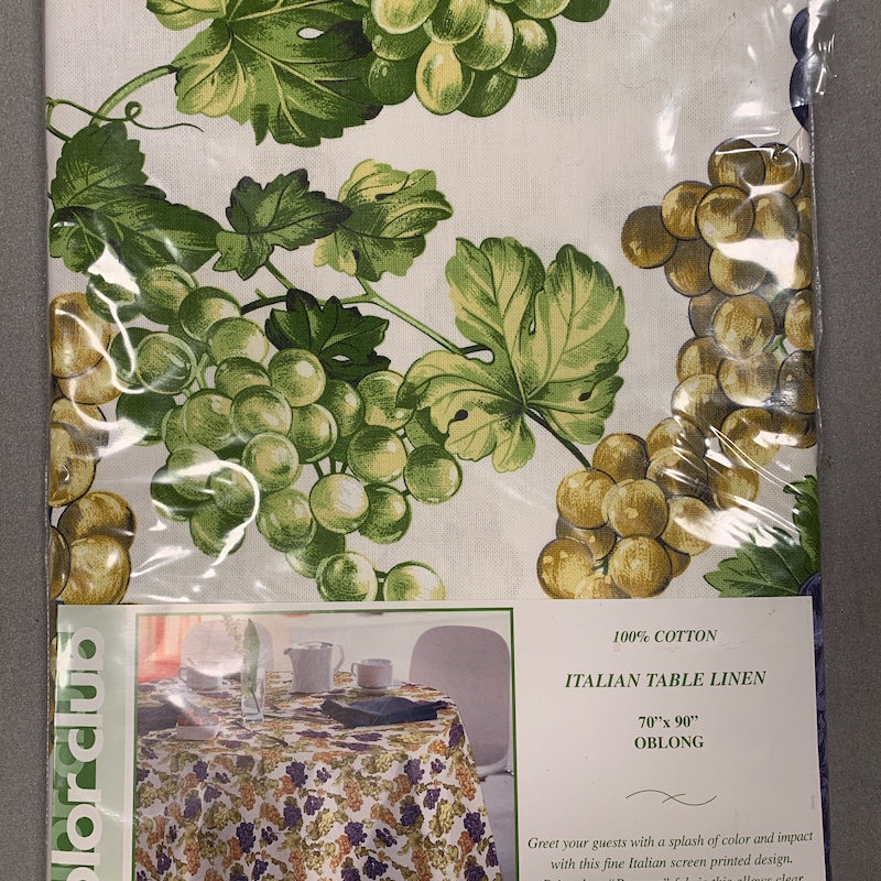 Italian Tablecloth - Etsy