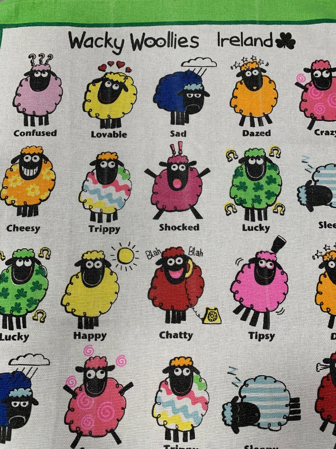 Wacky Woolies Ireland Linen TOWEL - Etsy