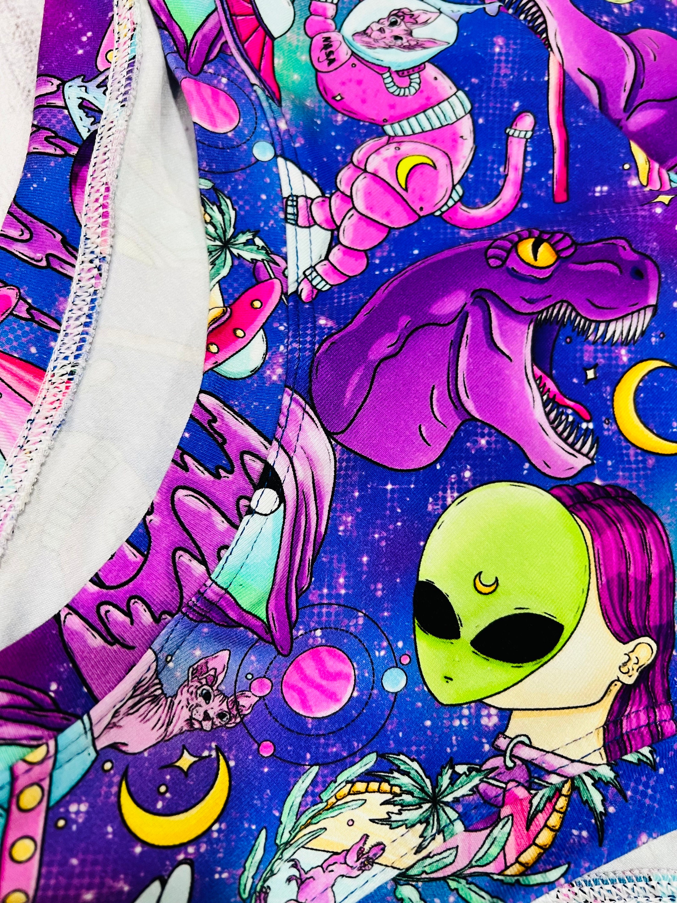 Cotton Underwear, Aliens Underwear, Aliens Gift - Etsy