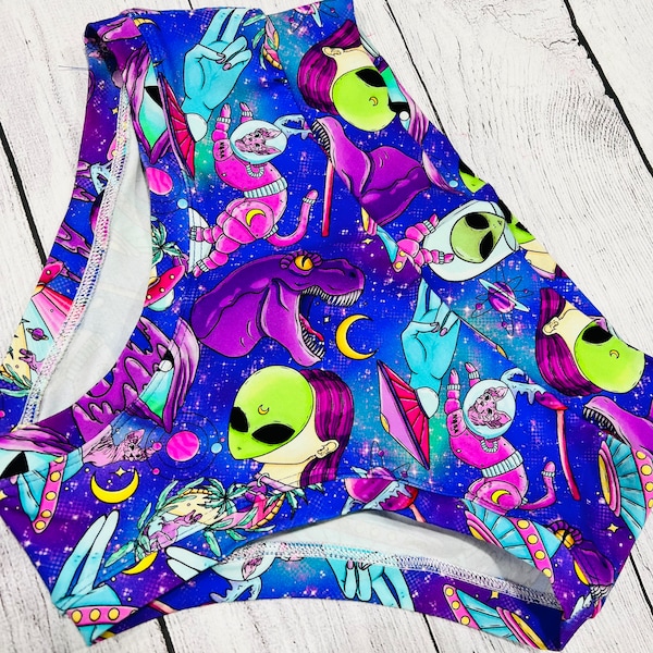 Aliens Underwear - Etsy
