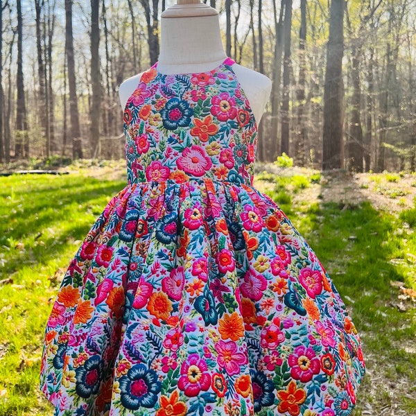 Handmade Girls Dress - Etsy