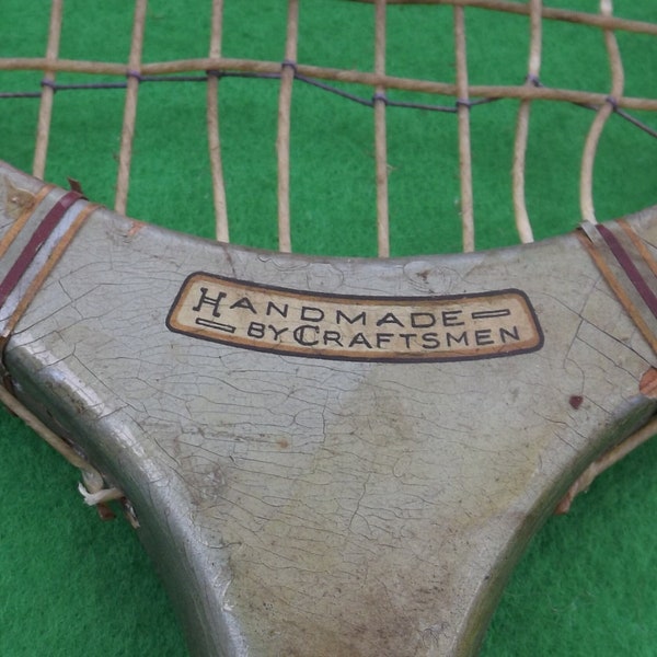 Wood Tennis Racket - Etsy