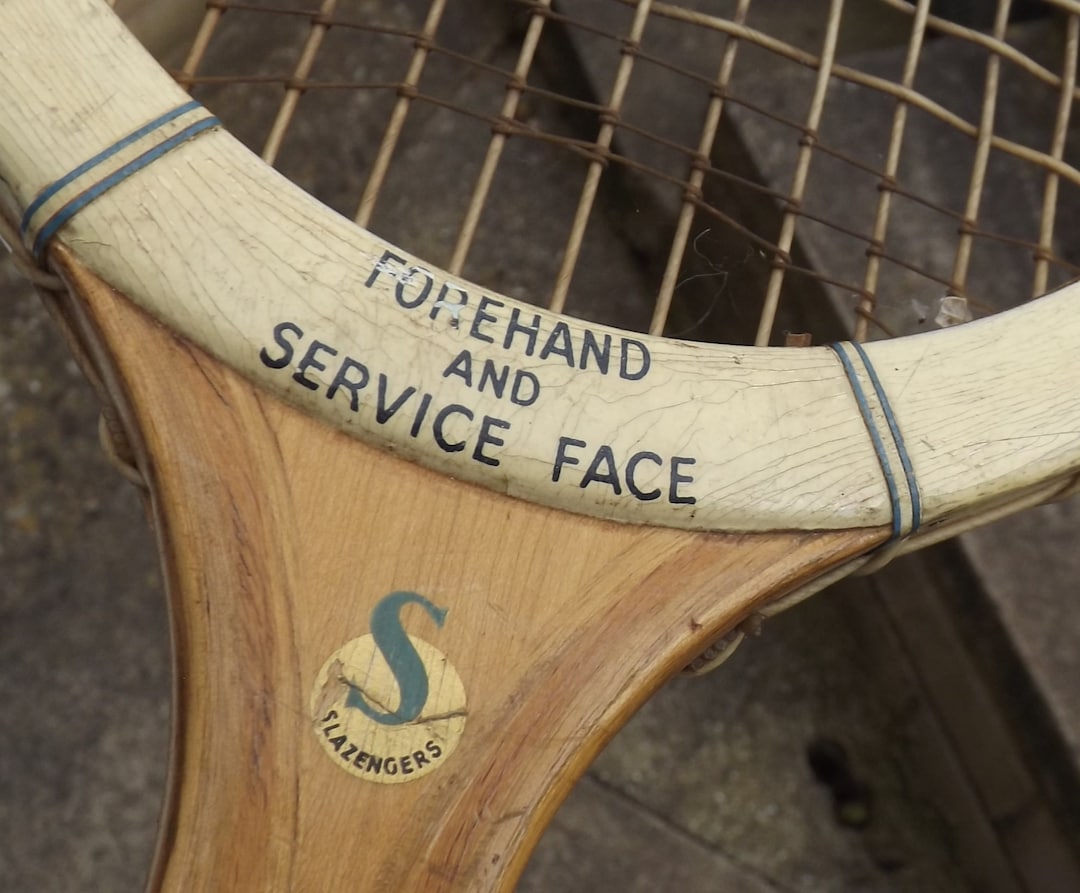 Vintage Fred Perry and Dan Maskell All Wood Teaching Racket - Etsy