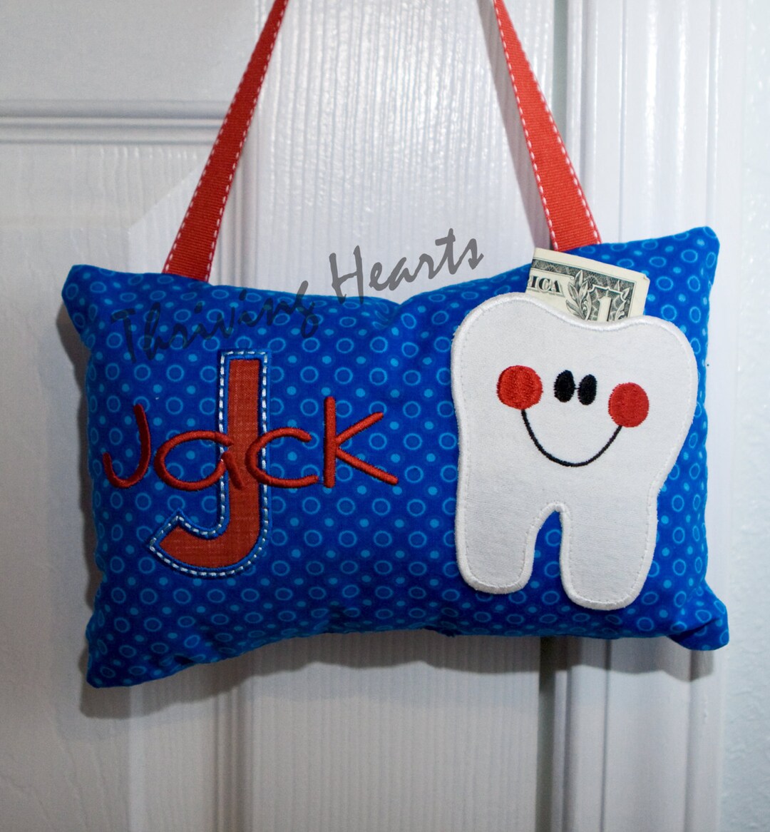 Personalized Tooth Fairy Pillow - Etsy