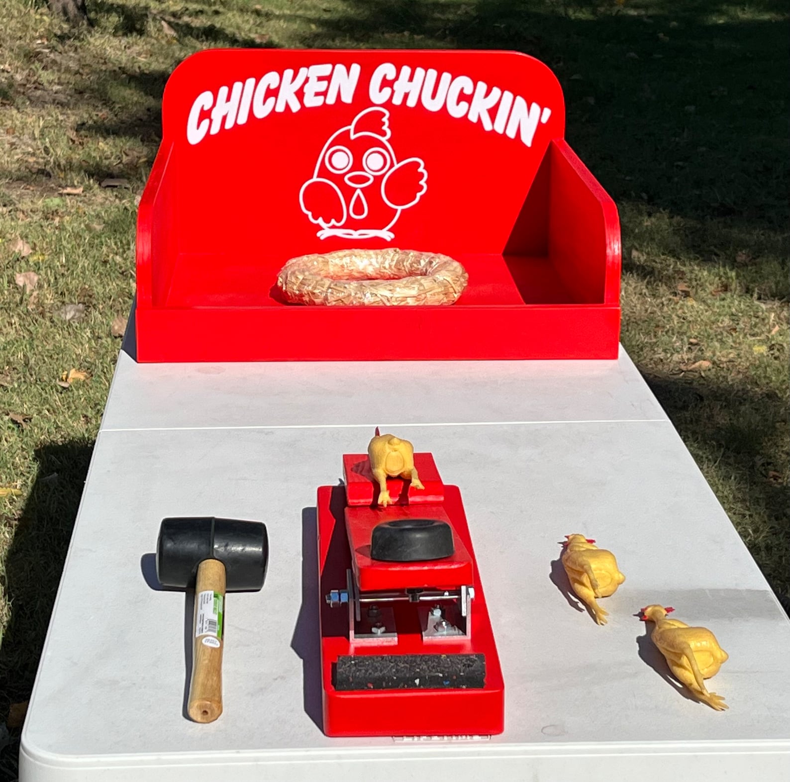 Chicken Chuckin’ Carnival Game. Perfect for Trade Show, Rental ...