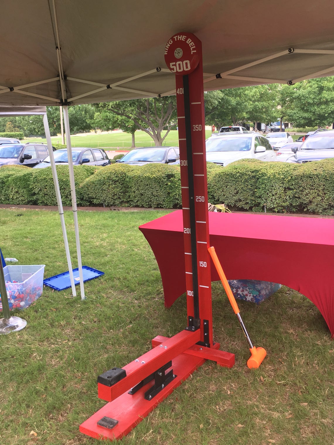 High Striker Strong Man Carnival Game 7 Foot With Hammer. Carnival ...