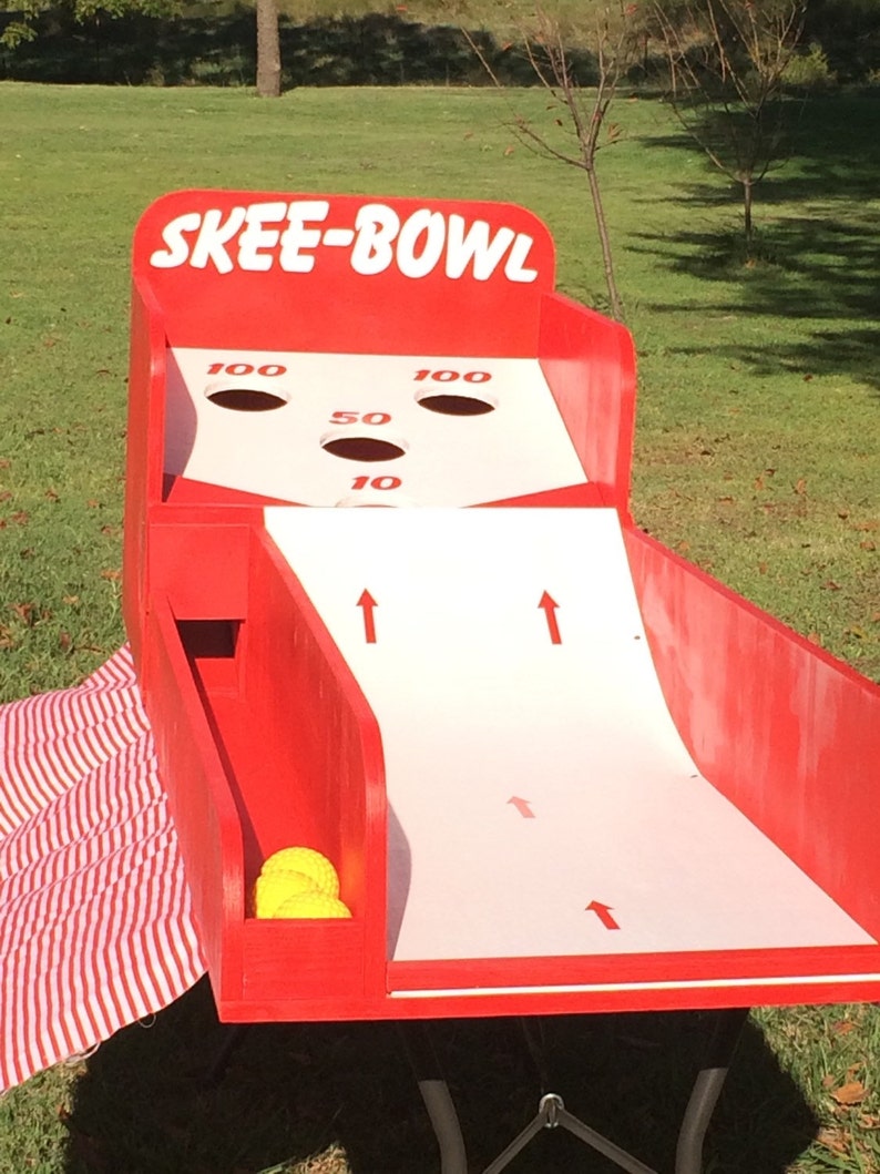 Skee Ball Style Carnival Game. Perfect for Trade Show, Rental, Birthday ...