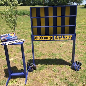 Shooting Gallery Carnival Game Compatible With Nerf Guns. Trade Show ...