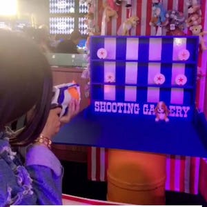 Tabletop Shooting Gallery Carnival Game Compatible With Nerf Guns ...