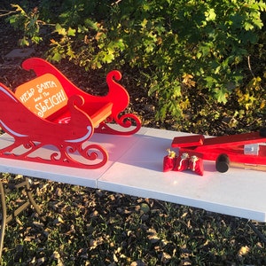 Santa Sleigh Carnival Game for Christmas Party, Trade Show, Church, VBS ...