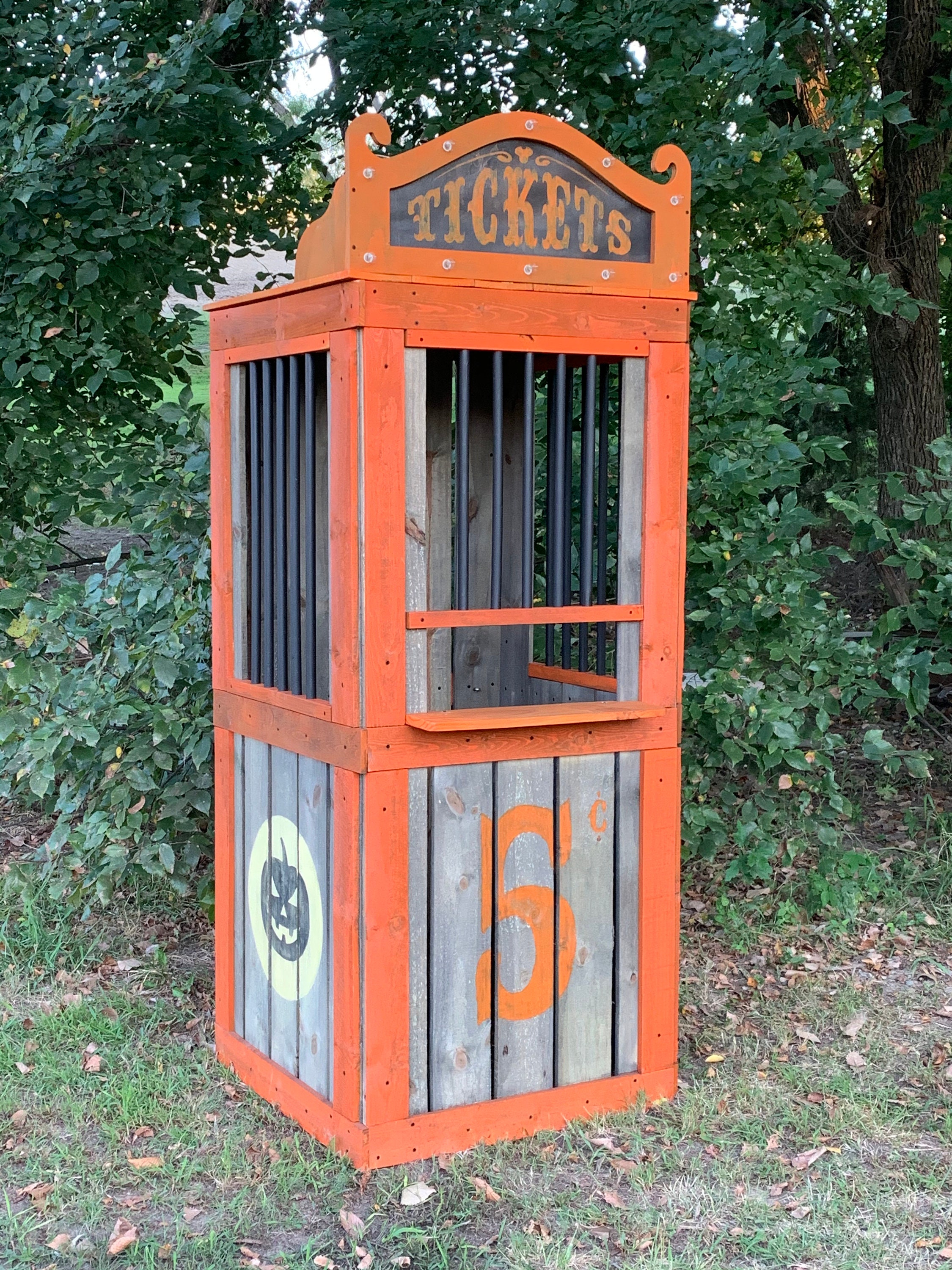 Haunted House Carnival Ticket Booth Halloween Decoration Prop - Etsy Canada