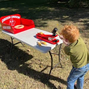 Chicken Chuckin’ Carnival Game. Perfect for Trade Show, Rental ...