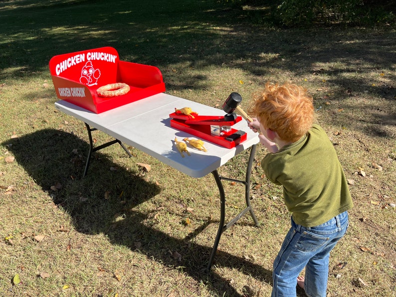 Chicken Chuckin’ Carnival Game. Perfect for Trade Show, Rental ...
