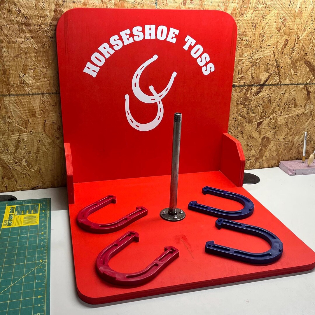 Horseshoe Toss Carnival Game, Indoor Outdoor Party Fun - Etsy