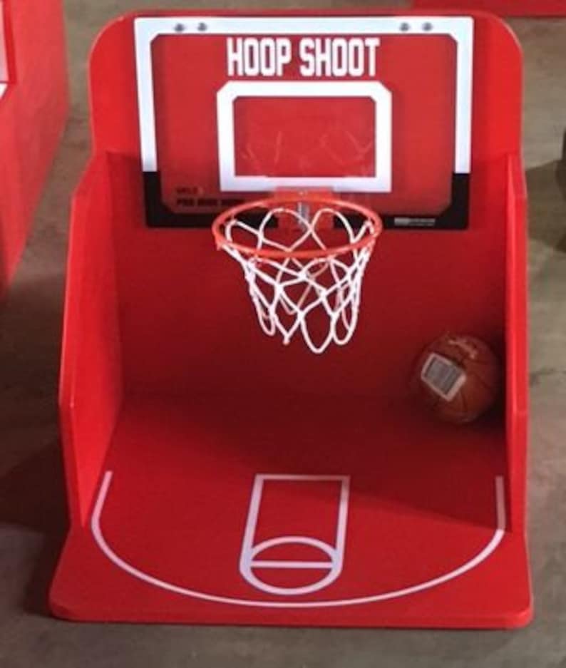 Basketball Hoop Shoot Carnival Game for Birthday Church VBS - Etsy
