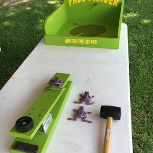 Frog Flinger Carnival Game. Perfect for Trade Show, Rental, Birthday ...