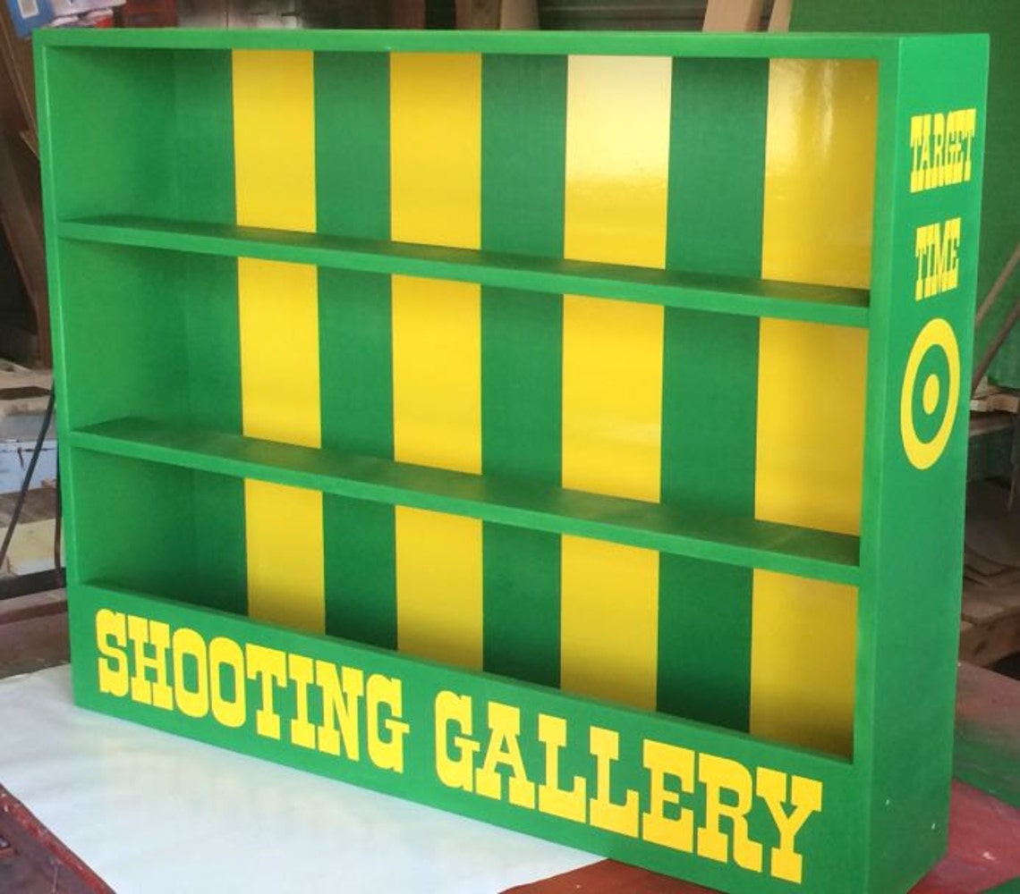 Shooting Gallery Carnival Game Compatible With Nerf Guns. Trade Show ...