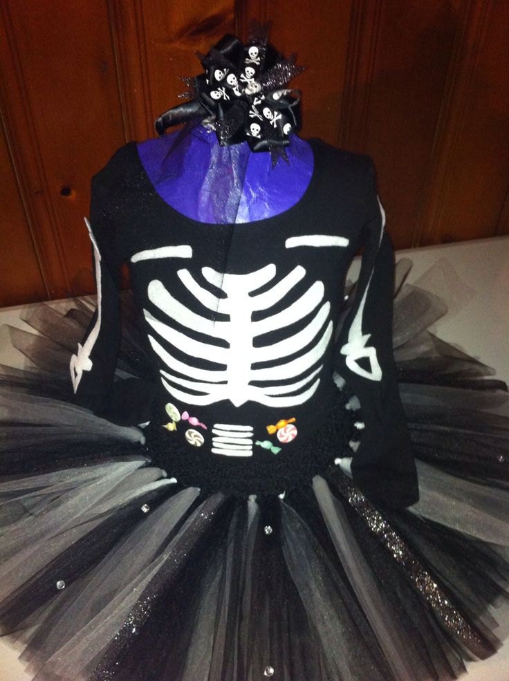 Skeleton Tutu Costume - Etsy