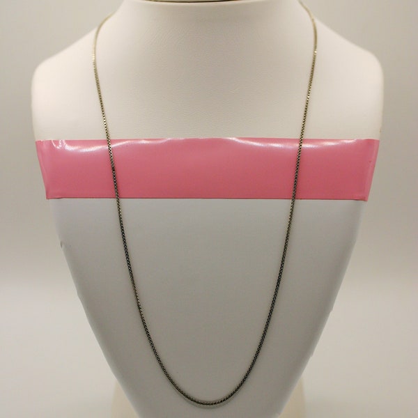 18 Inch Box Chain - Etsy