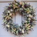 Rustic Farmhouse Wreath, Everyday Eucalyptus Wreath - Etsy