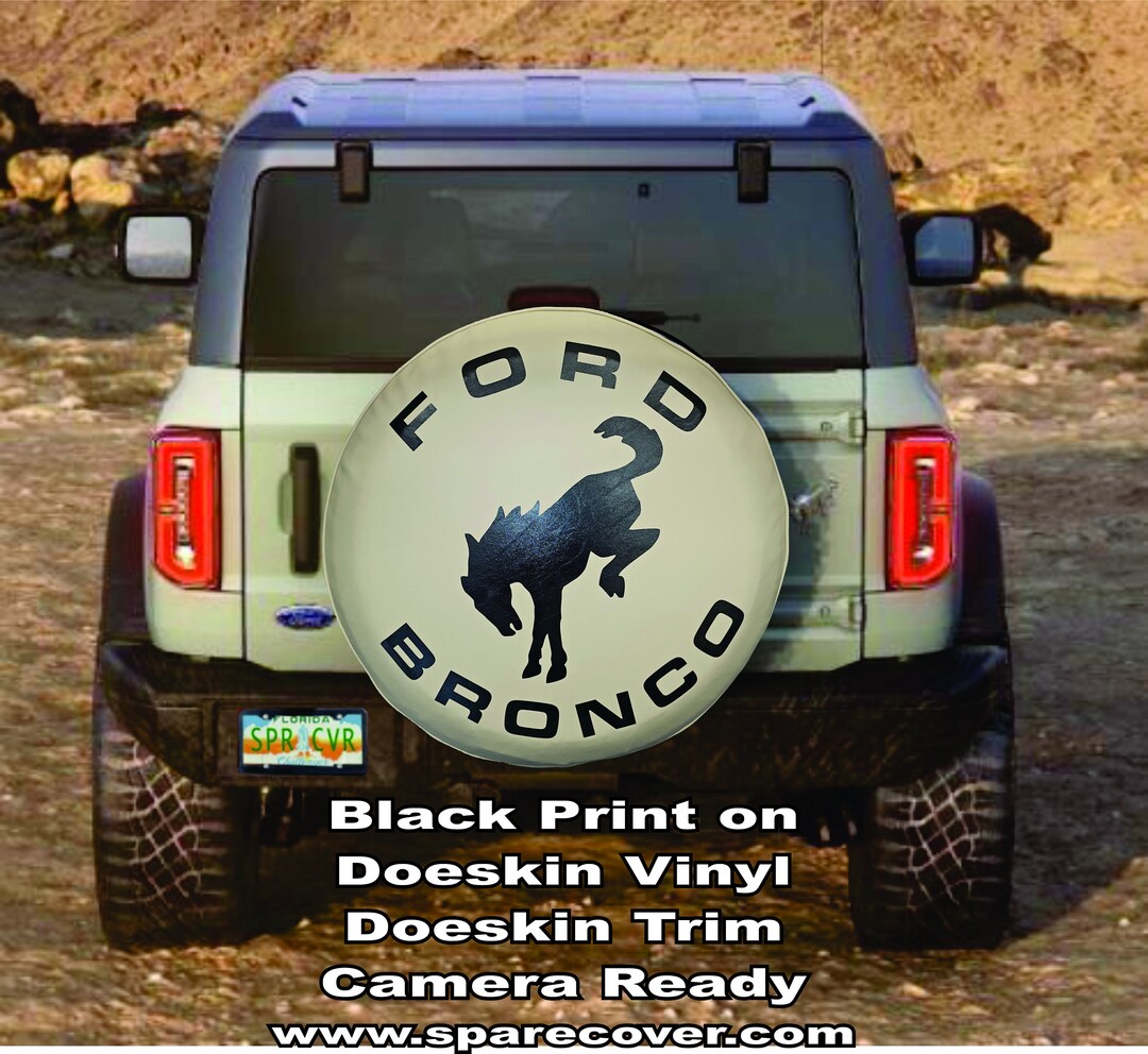 DOESKIN Bronco US Made Sparecover® Brand Made for 6th Gen Bronco ...