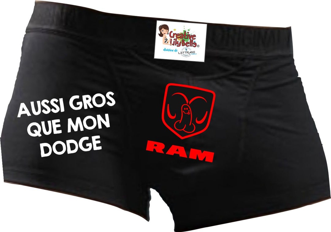 Humorístico BOXER RAM DODGE B64 - humor - divertido - personalizado ...