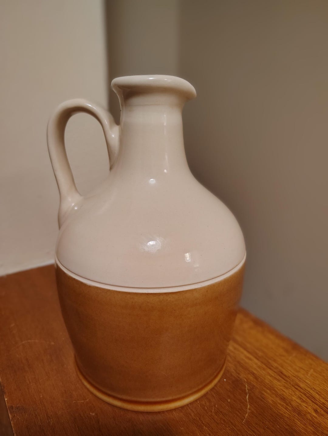 Bronte Liqueur LTD for James B Beam Collectors Tan & Brown Stoneware ...