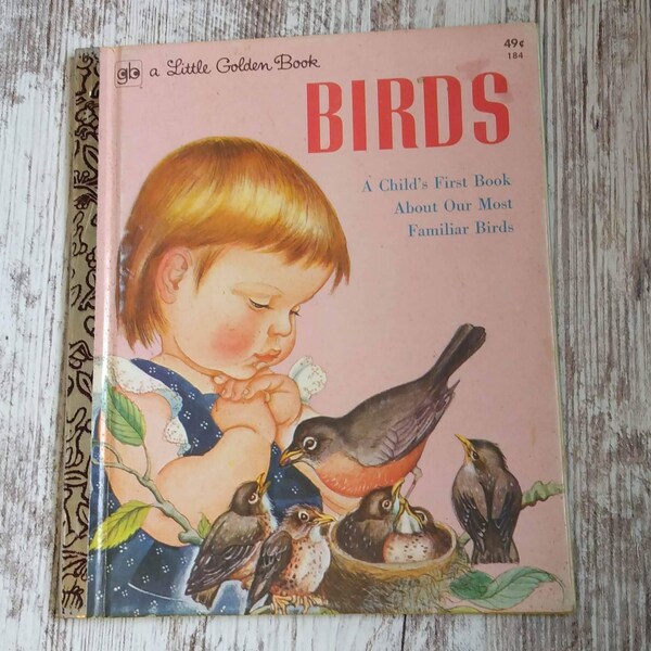Golden Bird Book - Etsy