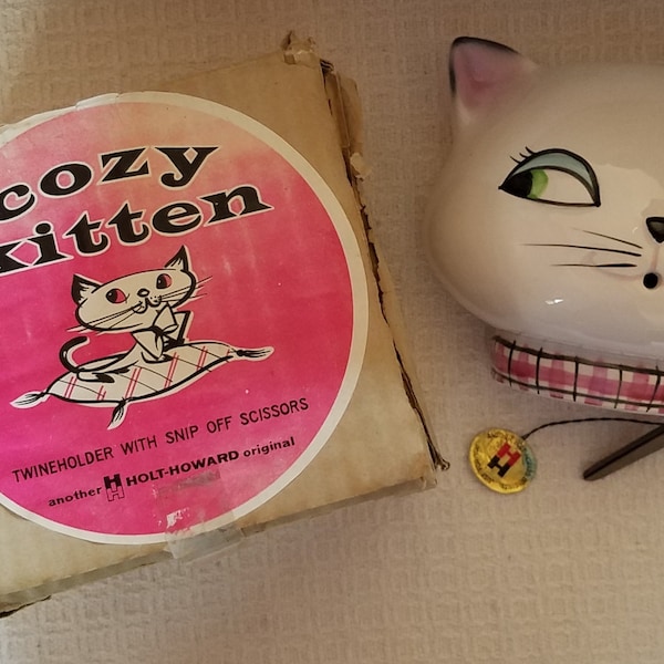 Holt Howard Cozy Kitten - Etsy