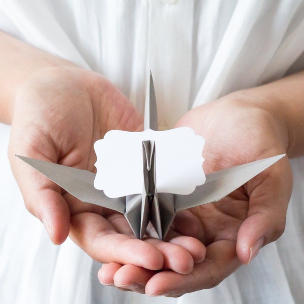 Origami Place Card - Etsy