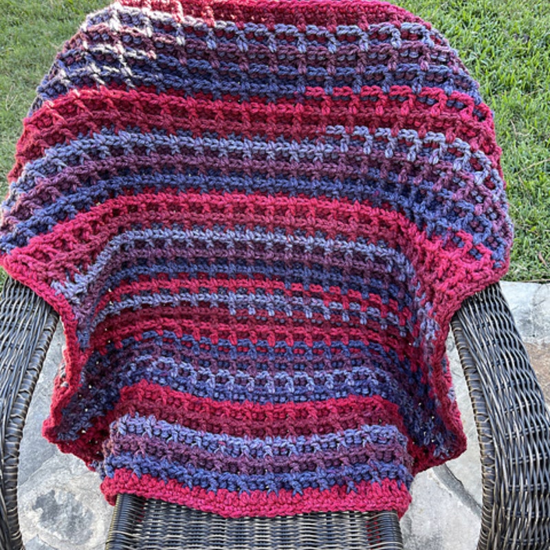 Crochet Lap Blanket - Etsy