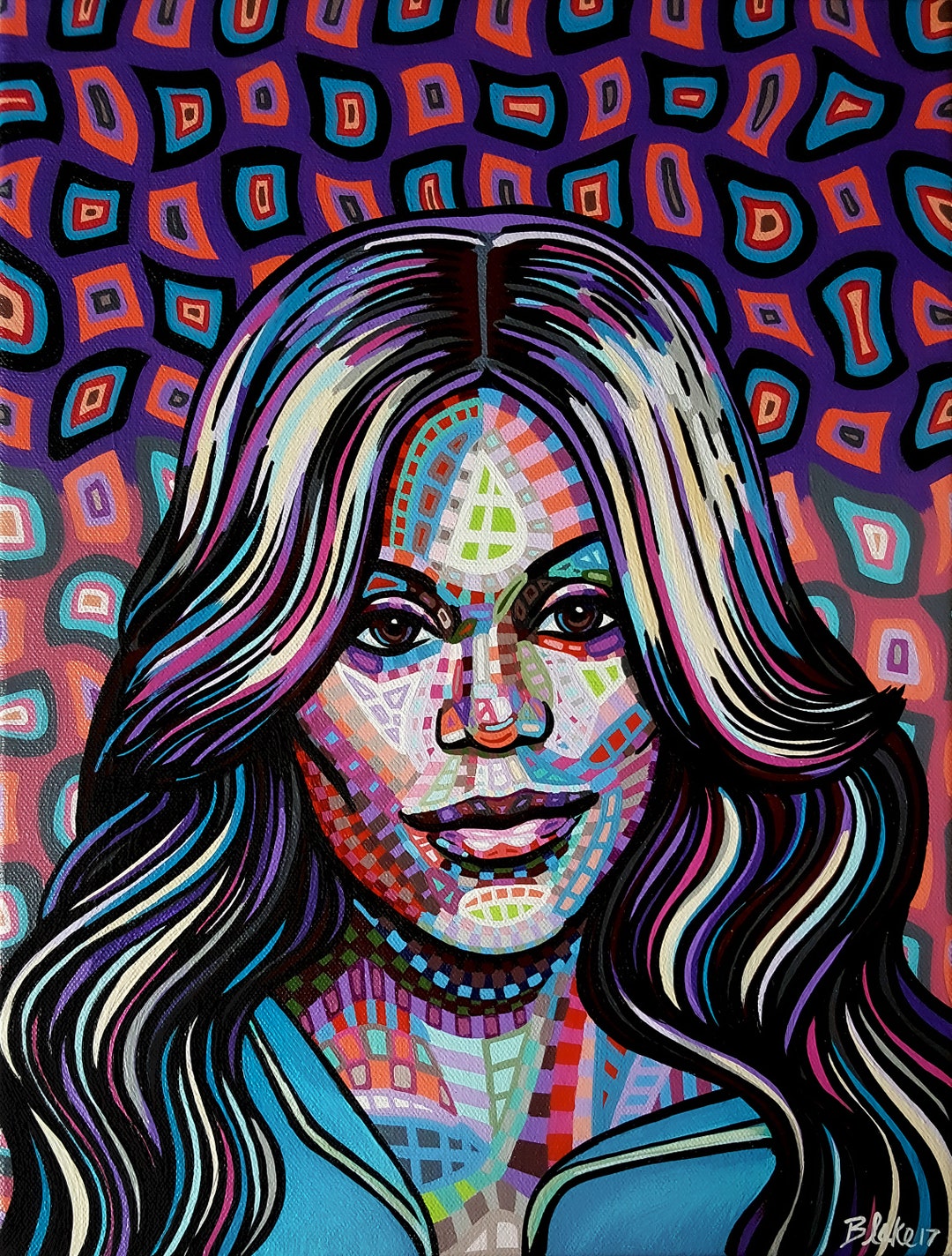 Laverne Cox Art Portrait Print 8 X 10 or 12 - Etsy
