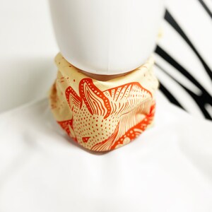 Fox Bandana | 100% Cotton | Hand Screen Printed | 22 X22 Inches | All ...