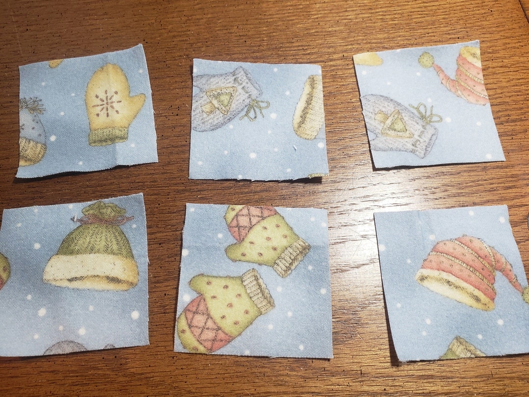 58pc Flannel Fabric, OOP Fabric, Pre Cut Flannel Fabric, Precut Quilt ...