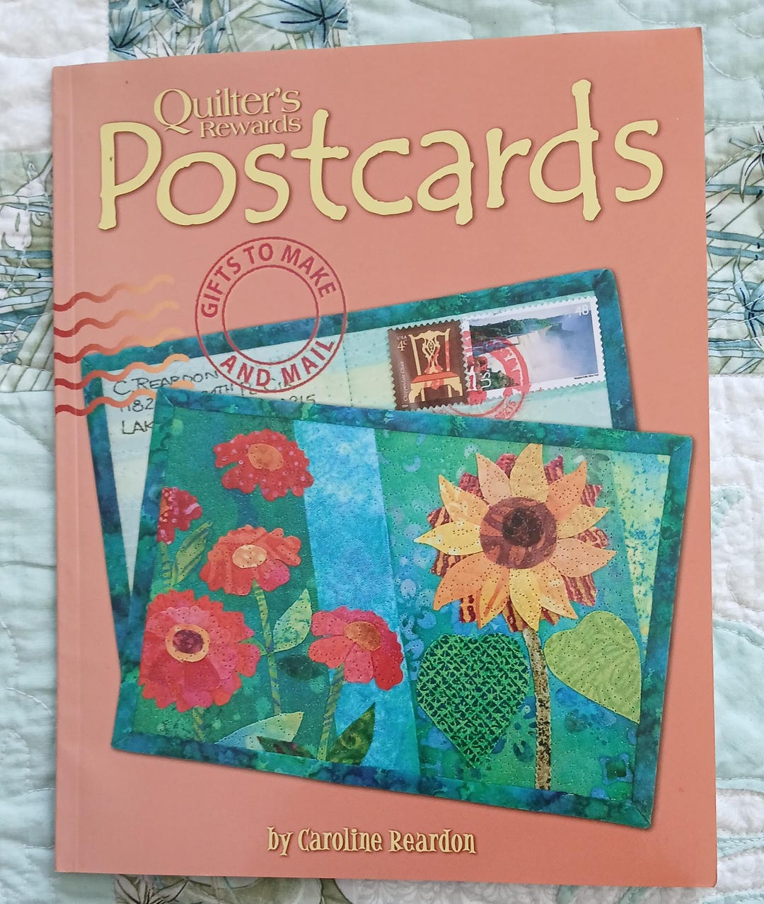 Quilter's Postcards, Quilted Postcards, Quilt Book, Instructions, Quilt ...