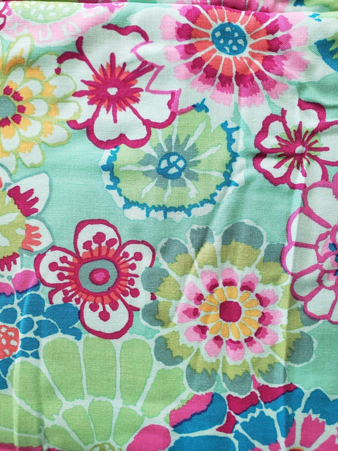 Asian Circles Green, Kaffe Fassett, Bold Colorful Fabric, Rowan Fabrics ...