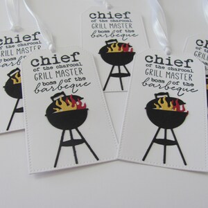 Father's Day Tags Father's Day Barbeque Grill Tags - Etsy