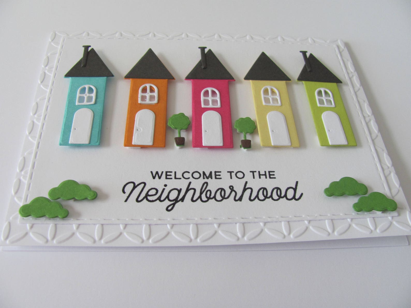 Welcome to the Neighborhood Card New Home Card - Etsy