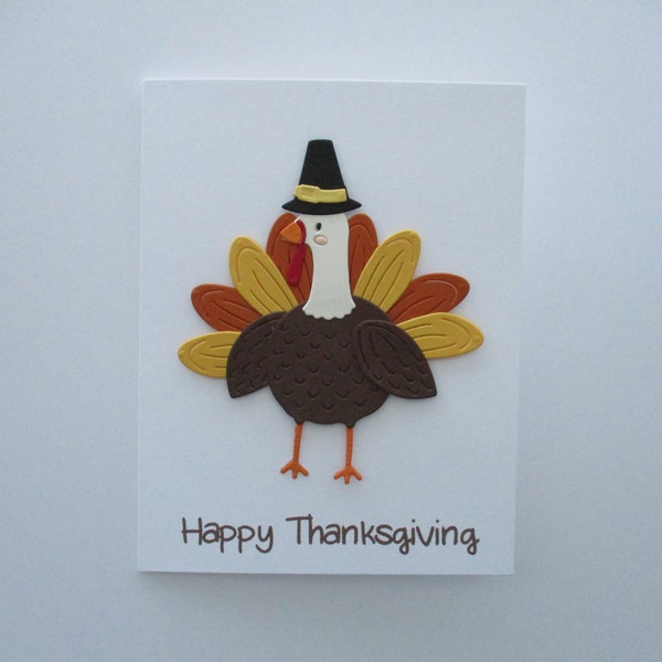 Turkey Card - Etsy