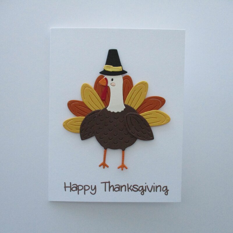 Turkey Card - Etsy