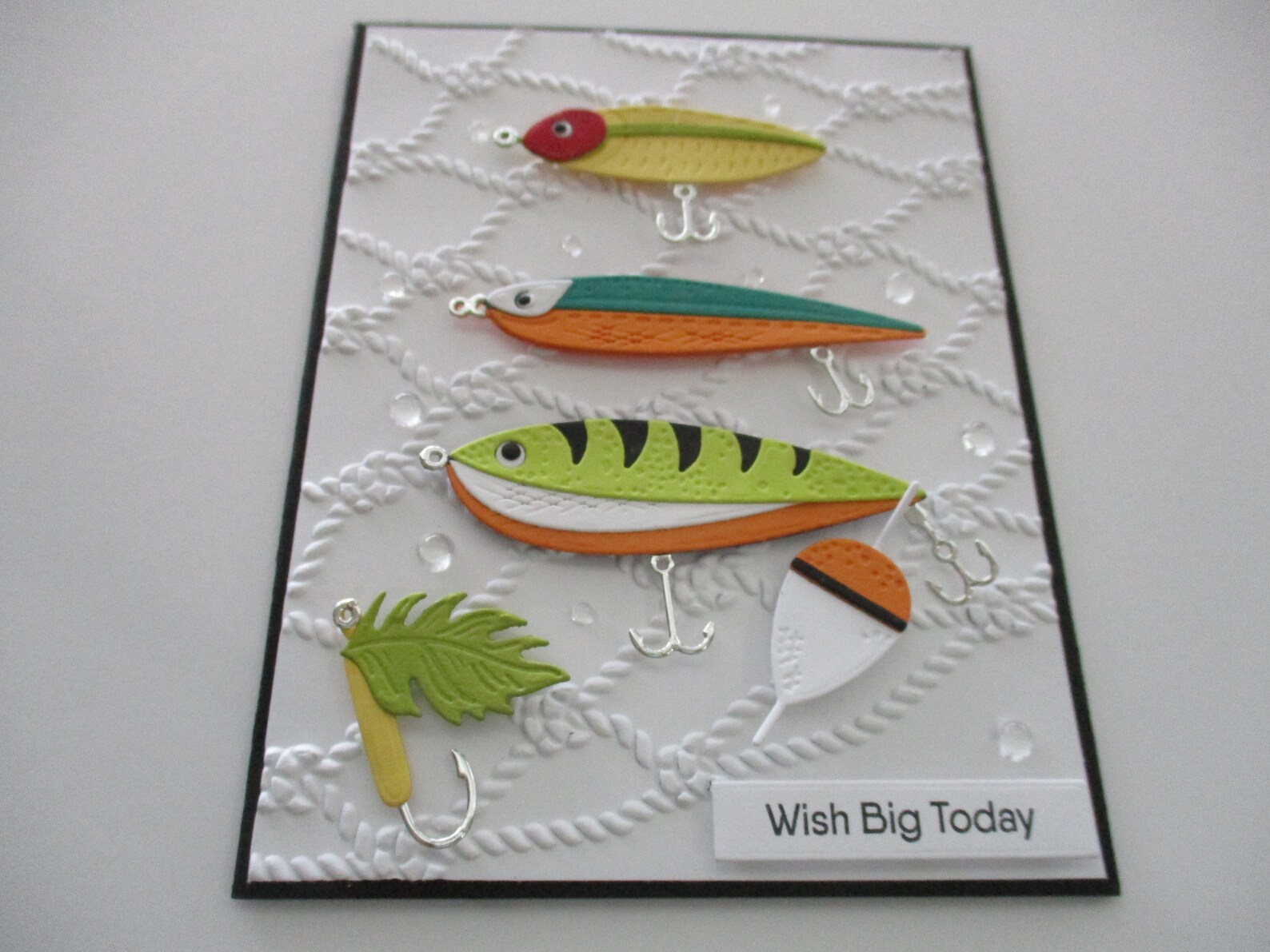 Happy Birthday Fish Card, Birthday Fishing Card, Fishing Card, Fish ...