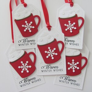 Hot Coca Gift Tags Cocoa Tags Holiday Gift Tags Christmas | Etsy