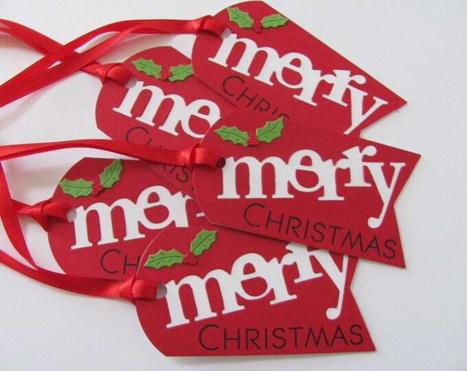 Christmas Tags, Christmas Gift Tags, Christmas Decorations, Red ...
