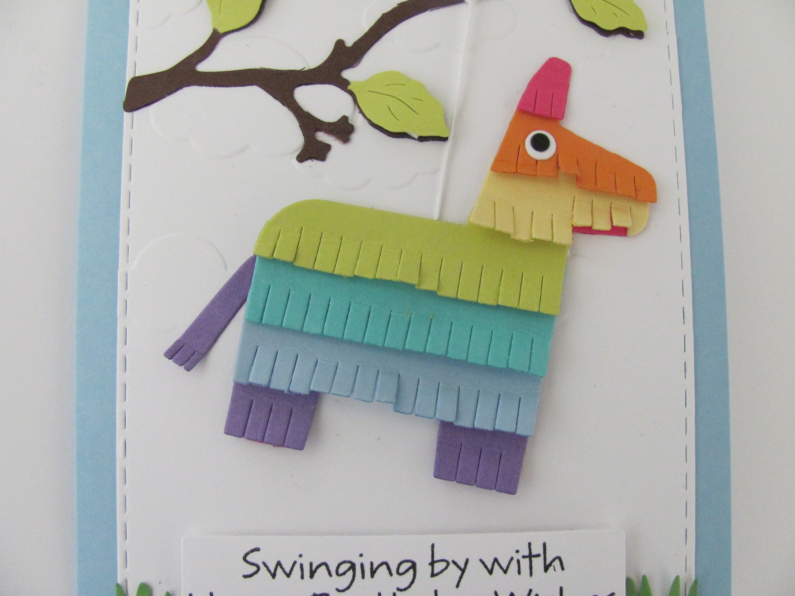 Pinata Birthday Card Happy Birthday Card Birthday Pinata | Etsy