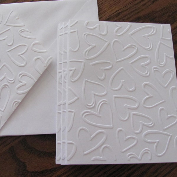 Embossed Cards - Etsy