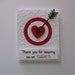 Teacher Valentine Gift Card Holder, Thank You for Keeping Me on Target ...