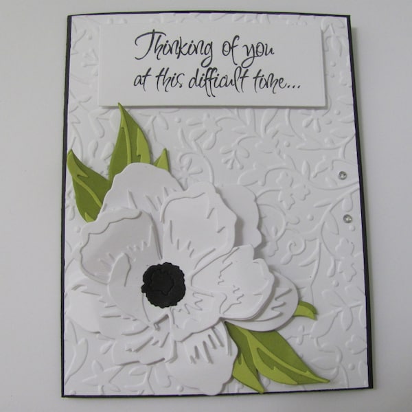 Handmade Sympathy Cards - Etsy