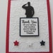 Veteran's Day Card, Soldier Thank You Card, Military Thank You Card ...